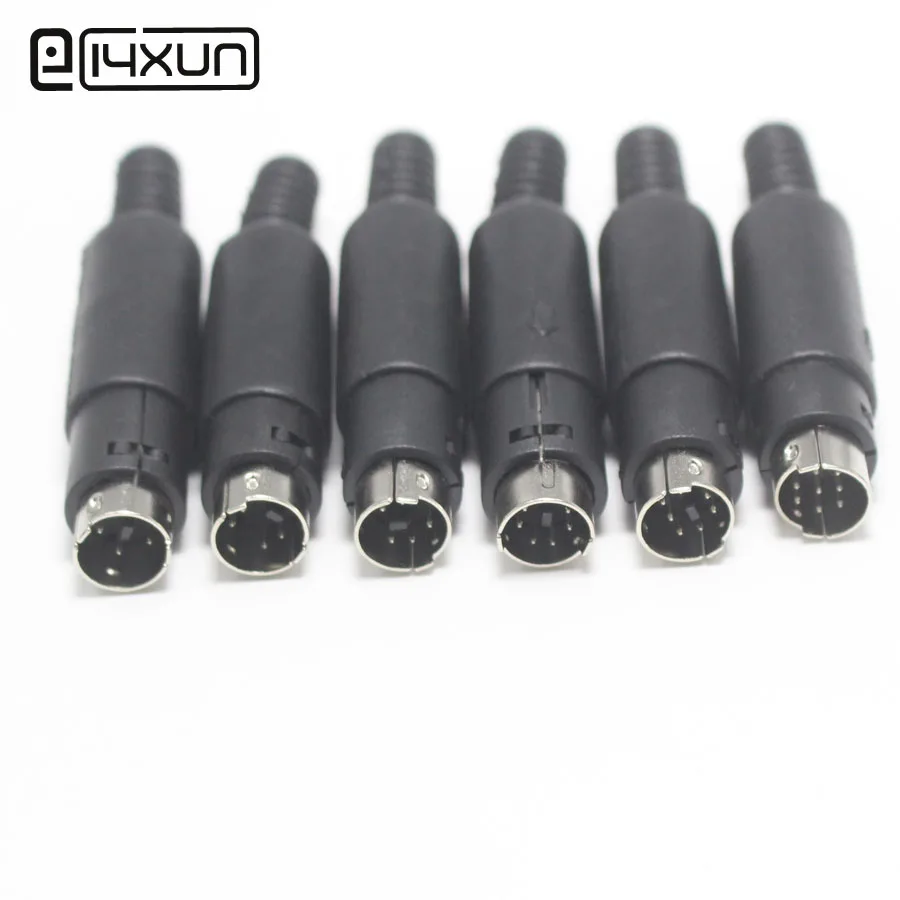 10pcs PLC 3P 4P 5P 6P 7P 8P Male Female Plug jack Connector S Terminal ...