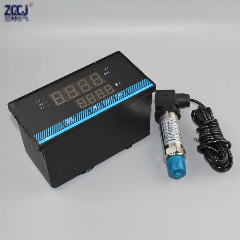 large 0 40Mpa , 4 20mA digital pressure controller with pressure sensor ...