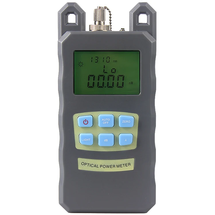 Cheap Handheld Optical Power Meter -70~+10dBm with FC SC Connector