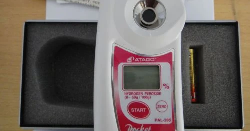Supply hydrogen peroxide handheld digital refractometer with hydrogen ...