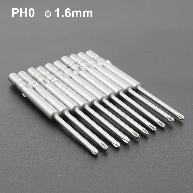 S2 легированная сталь электрическая отвертка Биты длина 60 мм Phillips ...