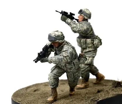 Aliexpress.com : Buy 1/35 scale miniatures modern US assault Resin ...