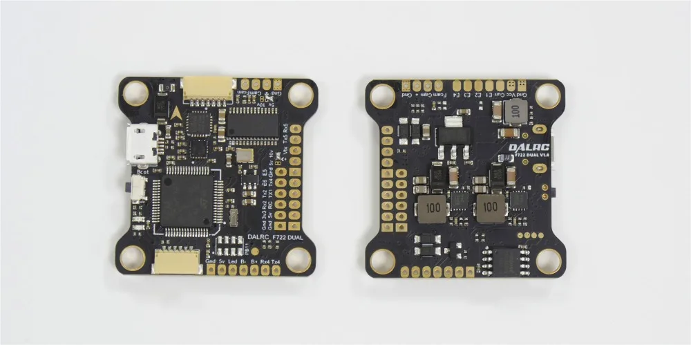 DALRC F722 DUAL STM32F722RGT6 Flight Controller Built-in OSD BEC 5V 12A ...