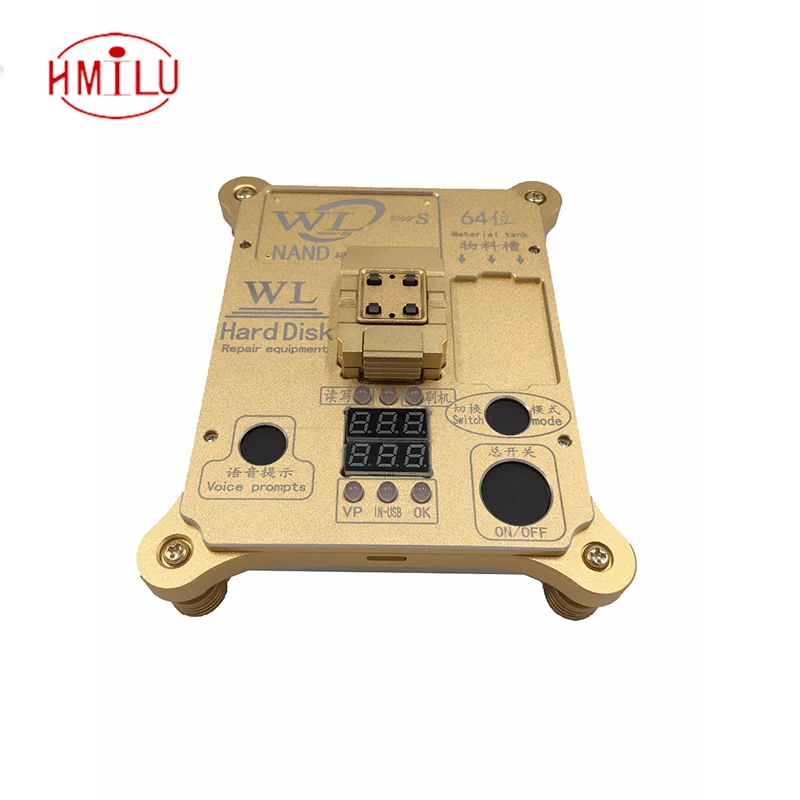 WL 64 Bit hard disk test repair instrument IC Chip Mainboard Nand Flash ...