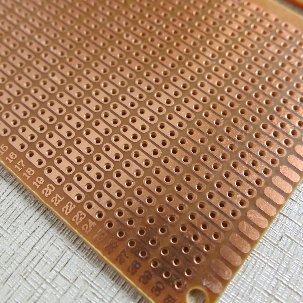 10pcs/lot 2er hole Stripboard Veroboard vero Board 9x7cm 90x70mm ...