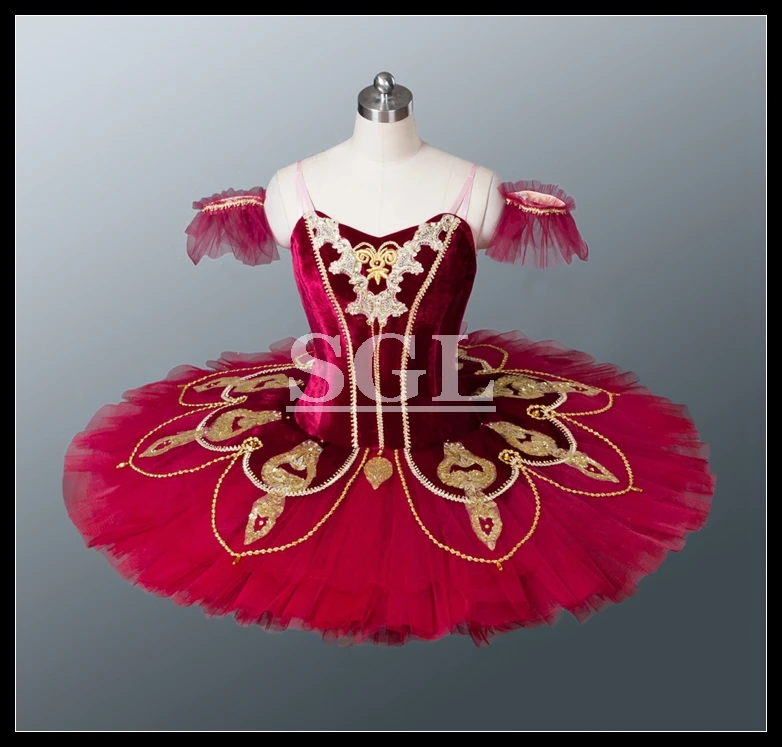 Free Shipping Adult Velour Bodies Ballet Tutu Skirt Classical Tutu For ...