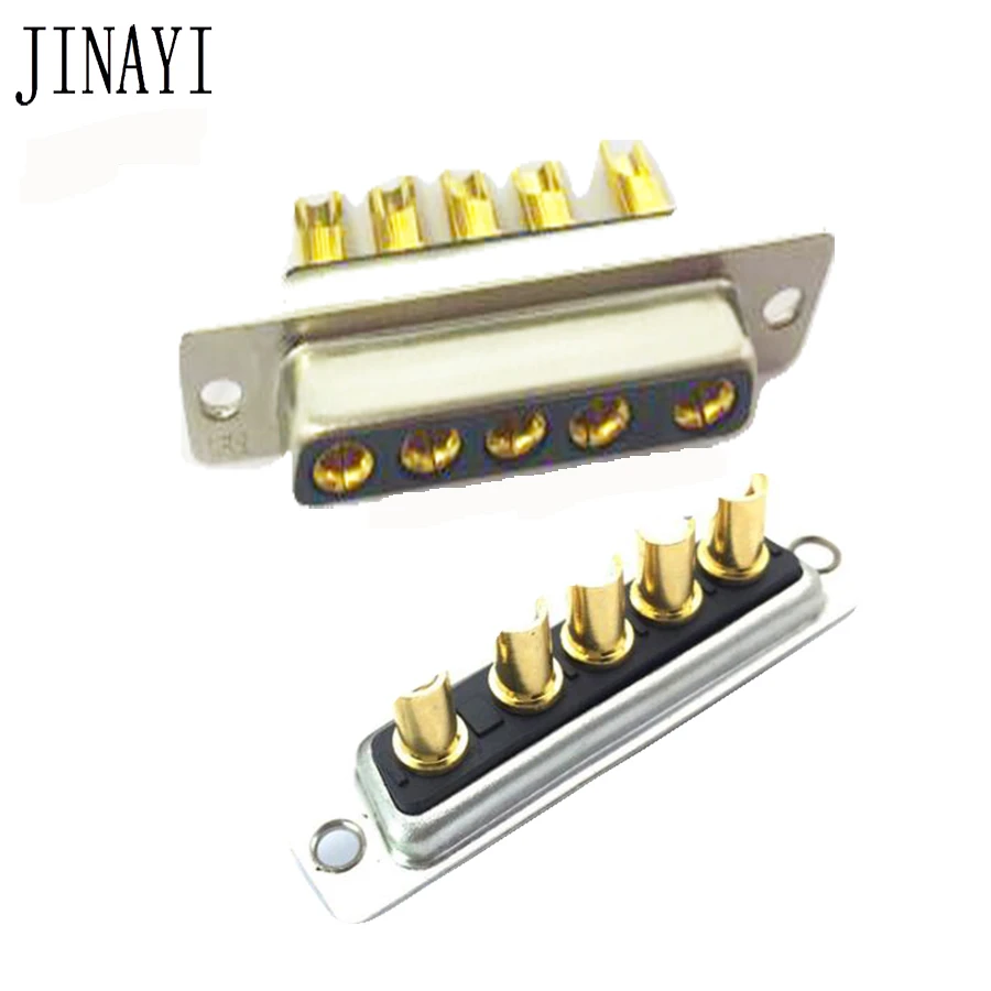 5pcs High Current 20a 30a D-sub 5w5 Db 5 Pin Female Male Welding ...