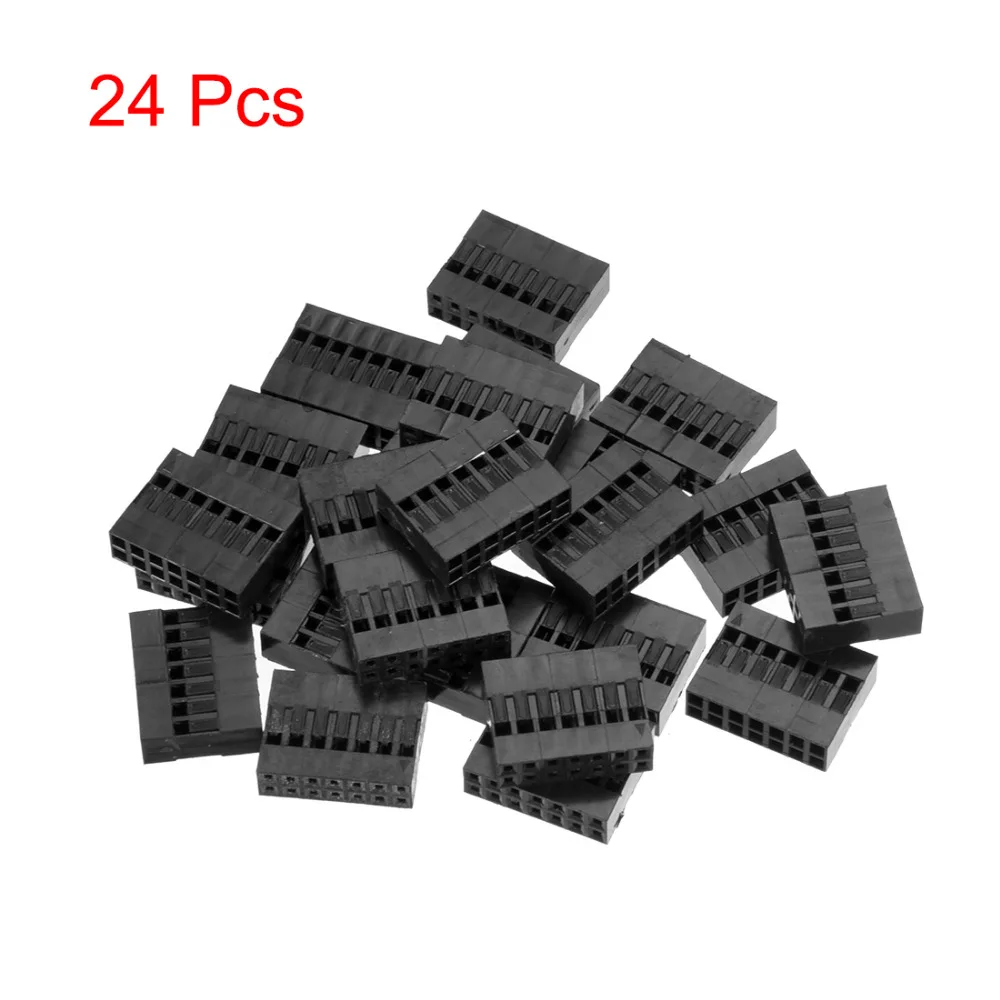 Uxcell 24pcs Housing Dupont Connector JST SM Housing Connector 2x7P 2 ...