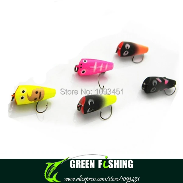 Free Shipping 20pcs A Lot 2.7cm 1.3g Cheap Floating Popper Poper Lure ...