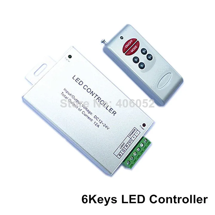 2014 real new yes ccc ce rohs 12v rgb controllers wireless rf remote ...
