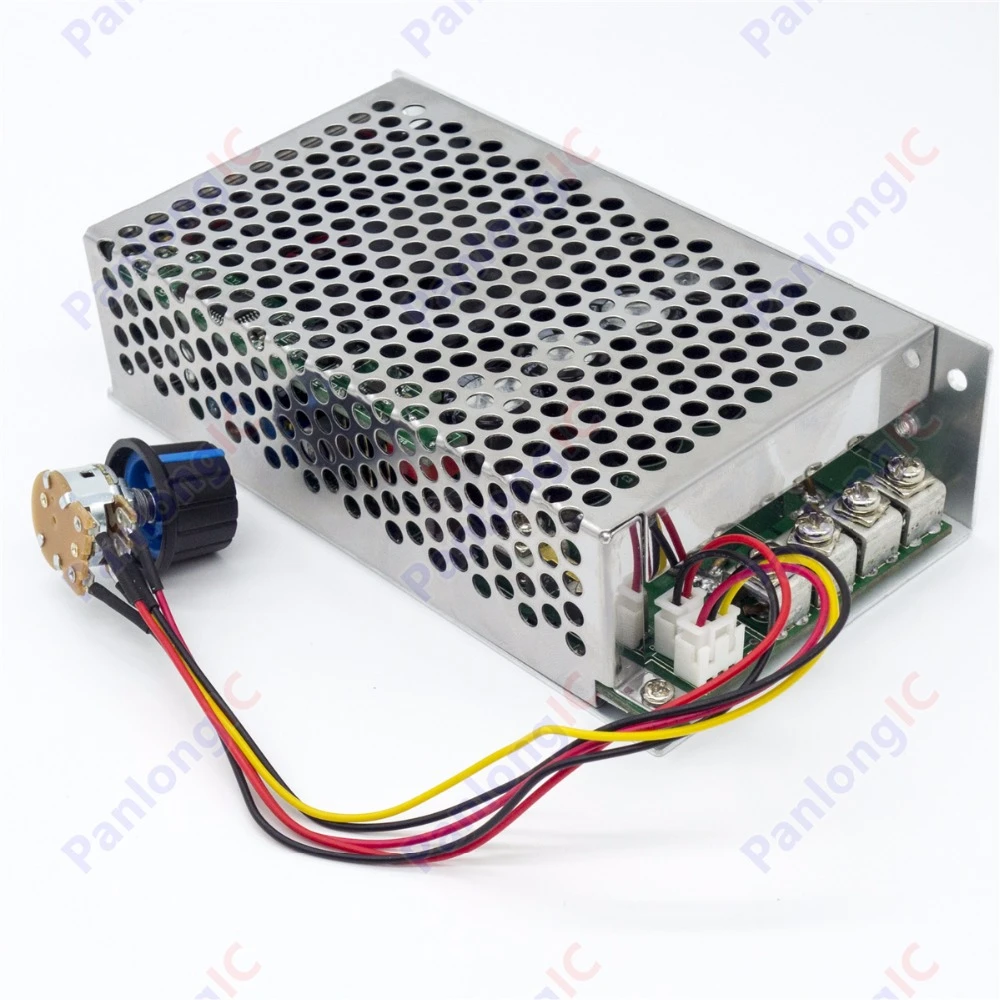 New 10-50v 80a Dc Motor Speed Control Pwm Hho Rc Controller 12v 24v 36v ...