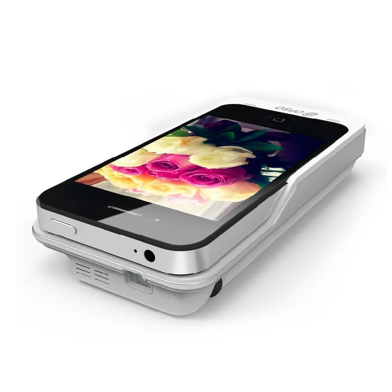 50 lumens DLP iphone4 and iphone4s mobile phone charging dual HD mini ...