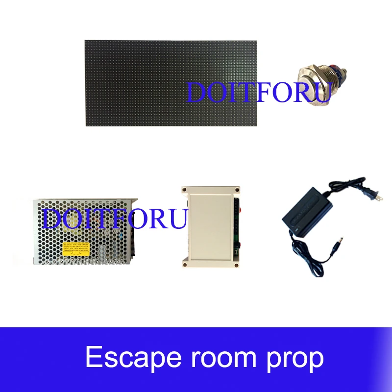 Room Escape Props Displays Captions Prop Find The Hidden Clues Real ...