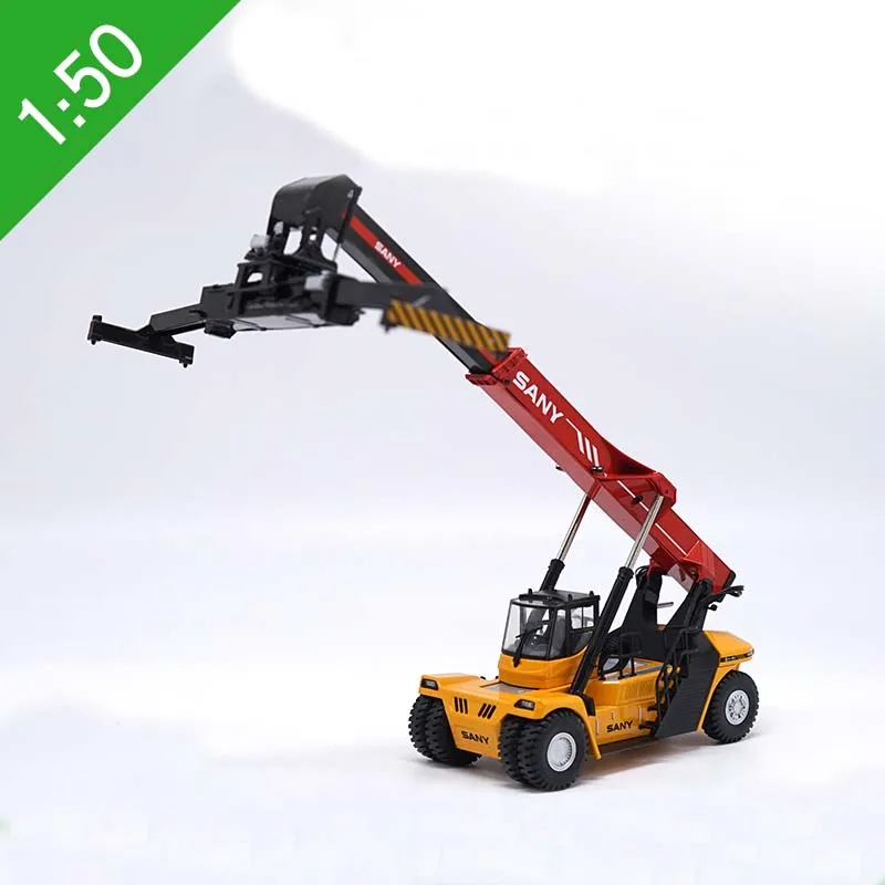 1:50 Alloy Reach Stacker for handling container Diecast Model Truck 1/ ...
