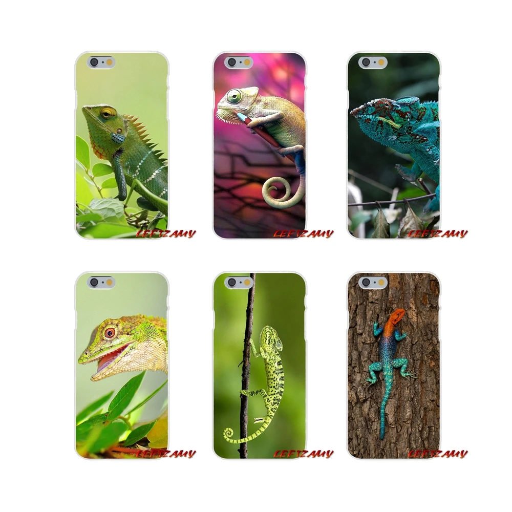Accessories-Phone-Cases-Covers-Discoloration-lizard-animal-For-Samsung ...
