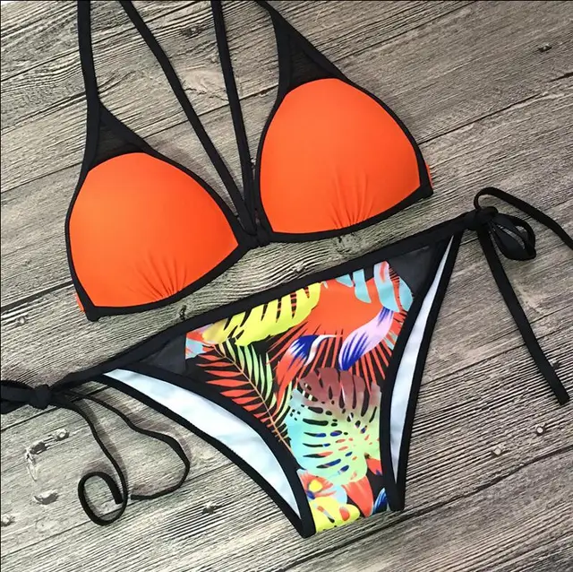 Hot Sexy Micro Bikinis Women Swimsuit Push Up Bandage Bikini Set 2018 ...