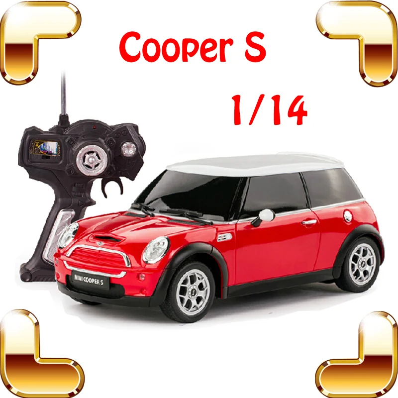 New Year Gift 1/14 Mini Cooper S RC Remote Control Toy Car Big Sedan ...