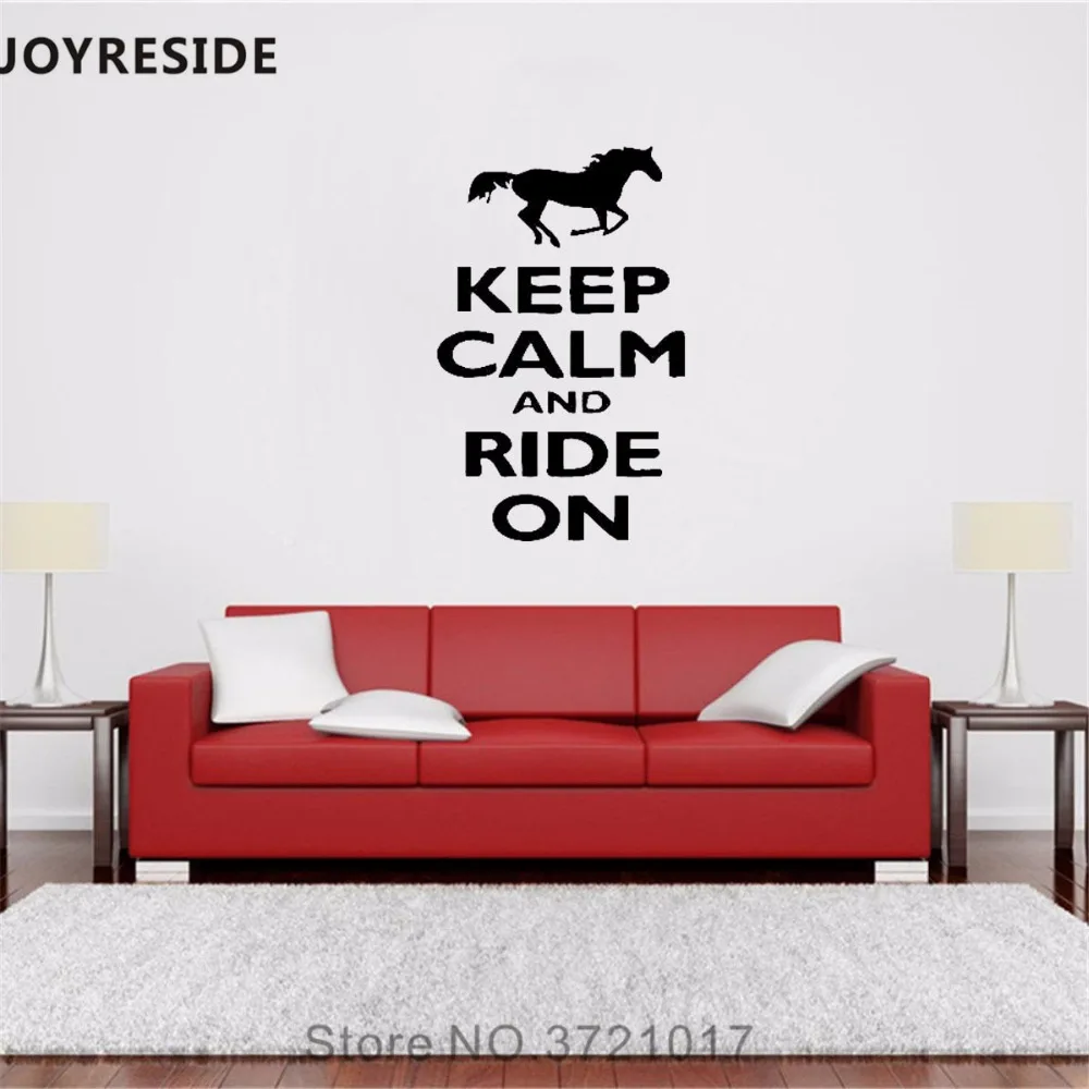 Keep Calm And Ride A Horse