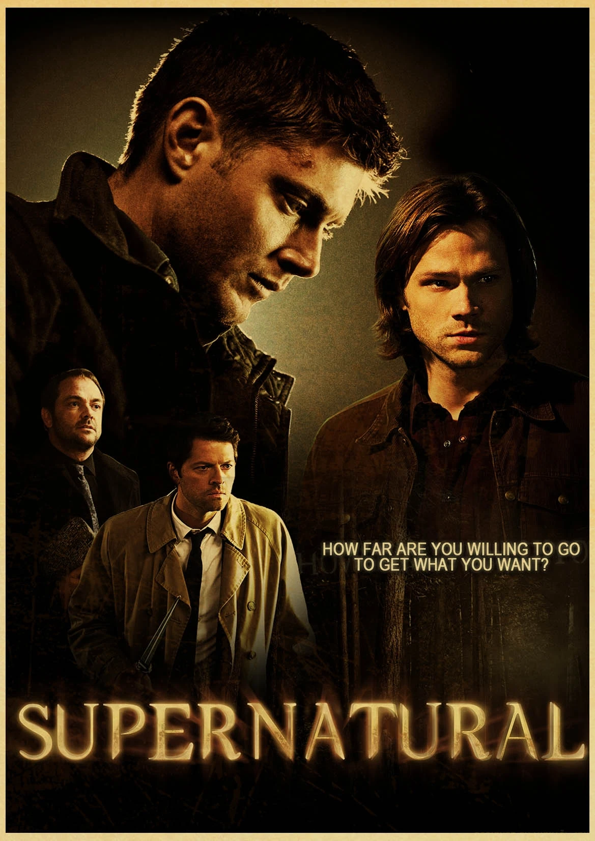 Supernatural Season 4 Poster