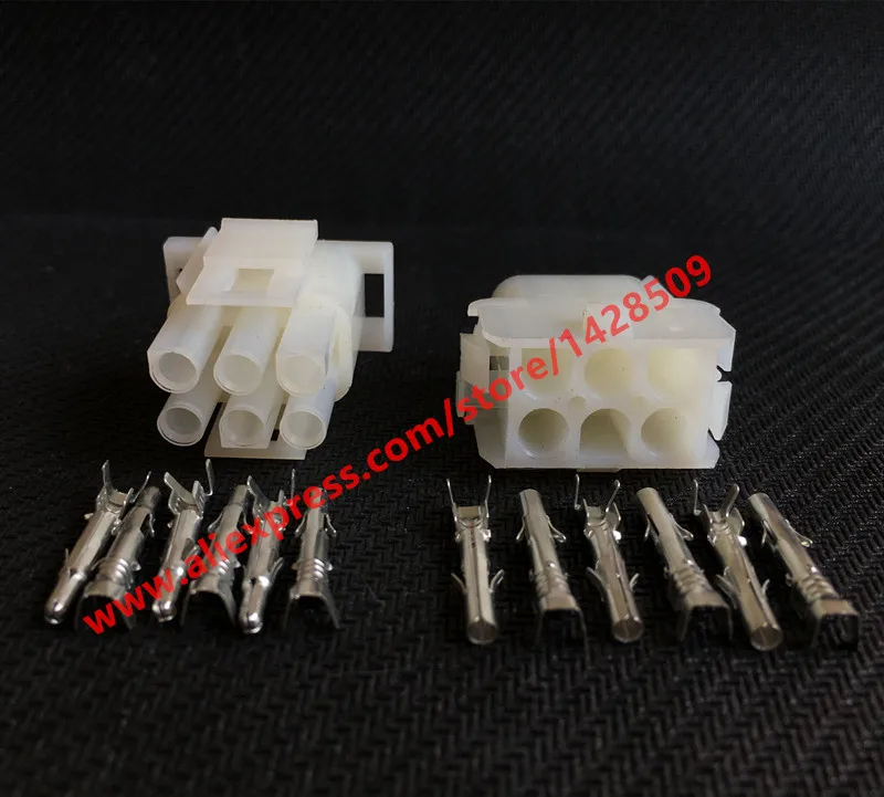 Conector-el-trico-para-elevador-plugue-f-mea-e-macho-Auto-6-pinos-63080 ...