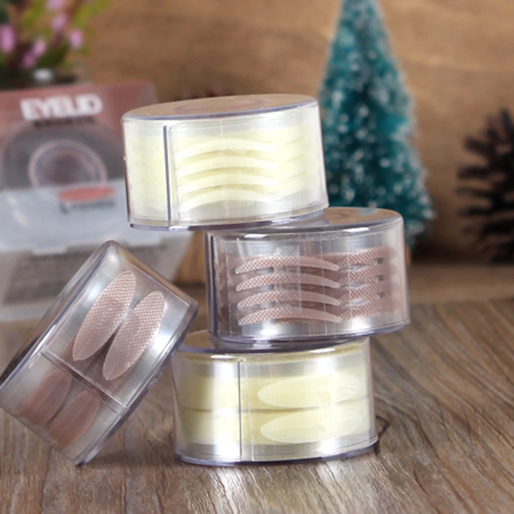 Наклейки для двойного века 500 шт невидимая волокнистая полосатая ...