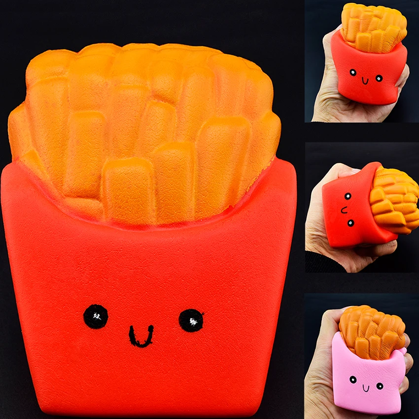 Easykoko Toy Food Squishy French Fries Cream Scented Cute Fun Slow ...