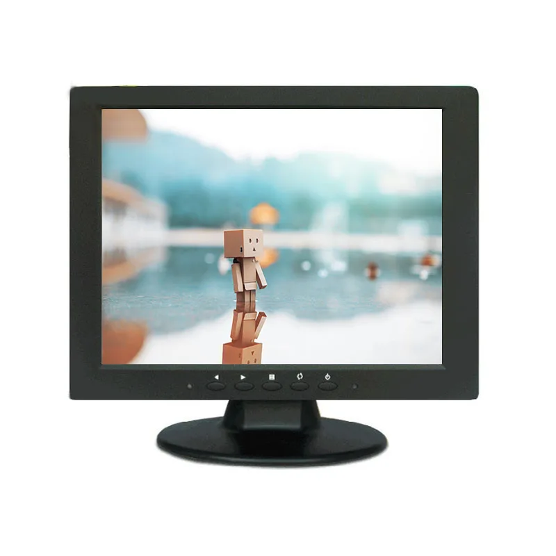 10.4 Polegada tft lcd 800*600 monitor da tela de toque de hd com porta ...