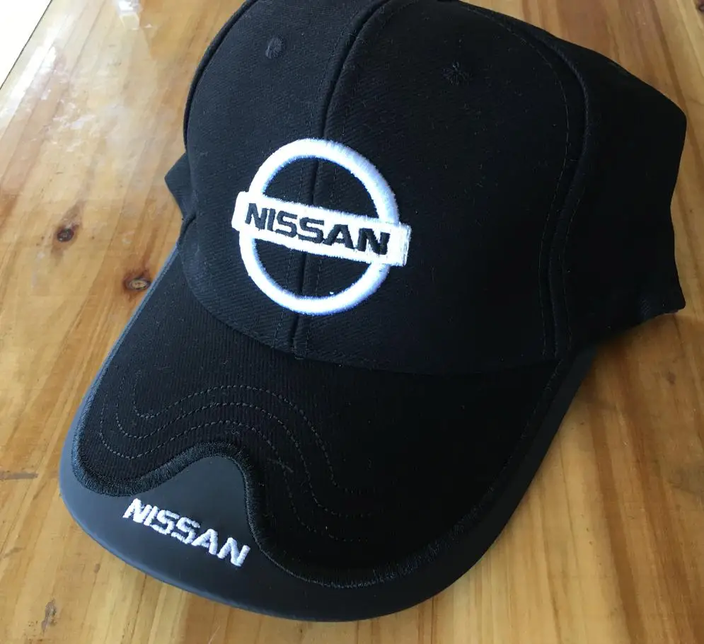 Wholesale black red beige dark blue Nissan Baseball Cap man Hat Cap ...
