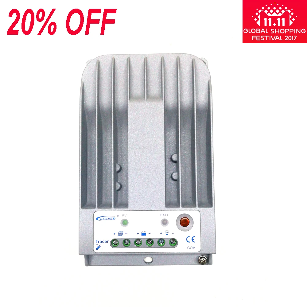 10A 12V 24V New Tracer 1215BN Programmable MPPT Solar Charge Controller ...