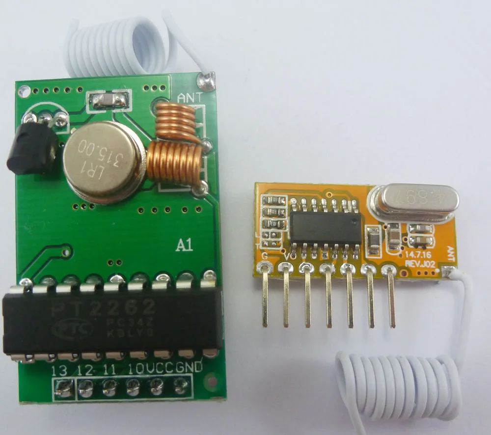 315MHz PT2262 encoder for Arduino Decoder RF Transmitter Receiver Link ... 315MHz PT2262 encoder for Arduino Decoder RF Transmitter Receiver Link ...