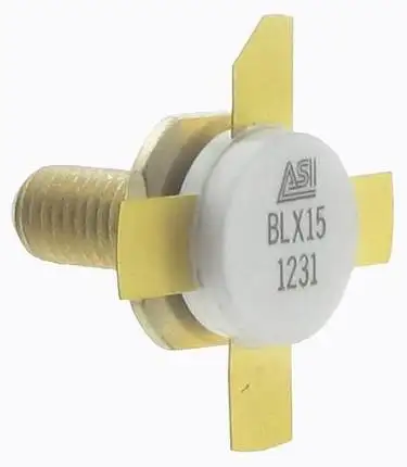 BLX15 blx15 NPN SILICON RF POWER TRANSISTOR ~ Emitter Ballasten|ballast ...