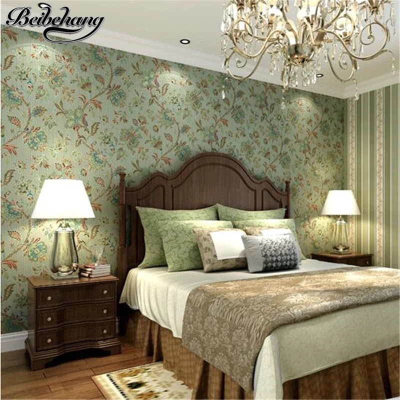 American Countryside Wallpaper Bedroom
