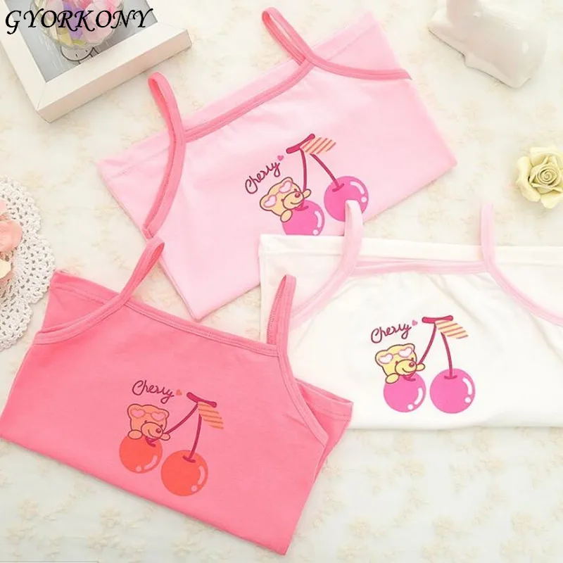 Girls cotton vest child world of tank girls underwear candy color girls ...