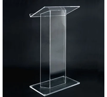 Acrylic Desktop Lectern Acrylic Lectern Stand / Acrylic Church Lectern ...