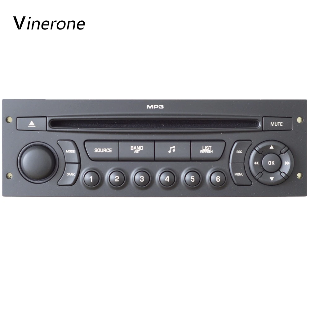 Original RD45 Car Radio USB Bluetooth MP3 Suitable 207 206 307 C3 C4 C5 ...