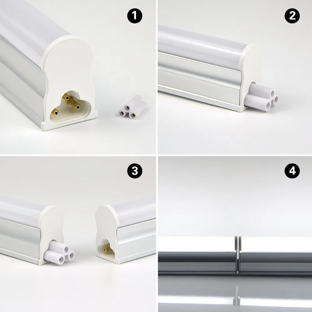 T5 LED Tube Wall lamp 220V T5 LED Bulb LED Cabinet light 6W 10W 300mm ...