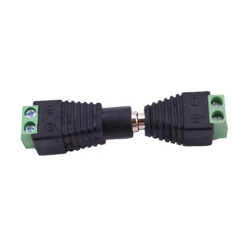 Dc Power Female Connector Male Connectors 5.5 X 2.1mm For 3528 5050 ...