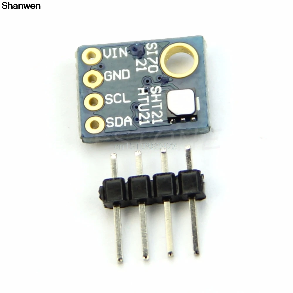 1pc Humidity Sensor With I2c Interface Si7021 For Arduino Industrial High Precision In