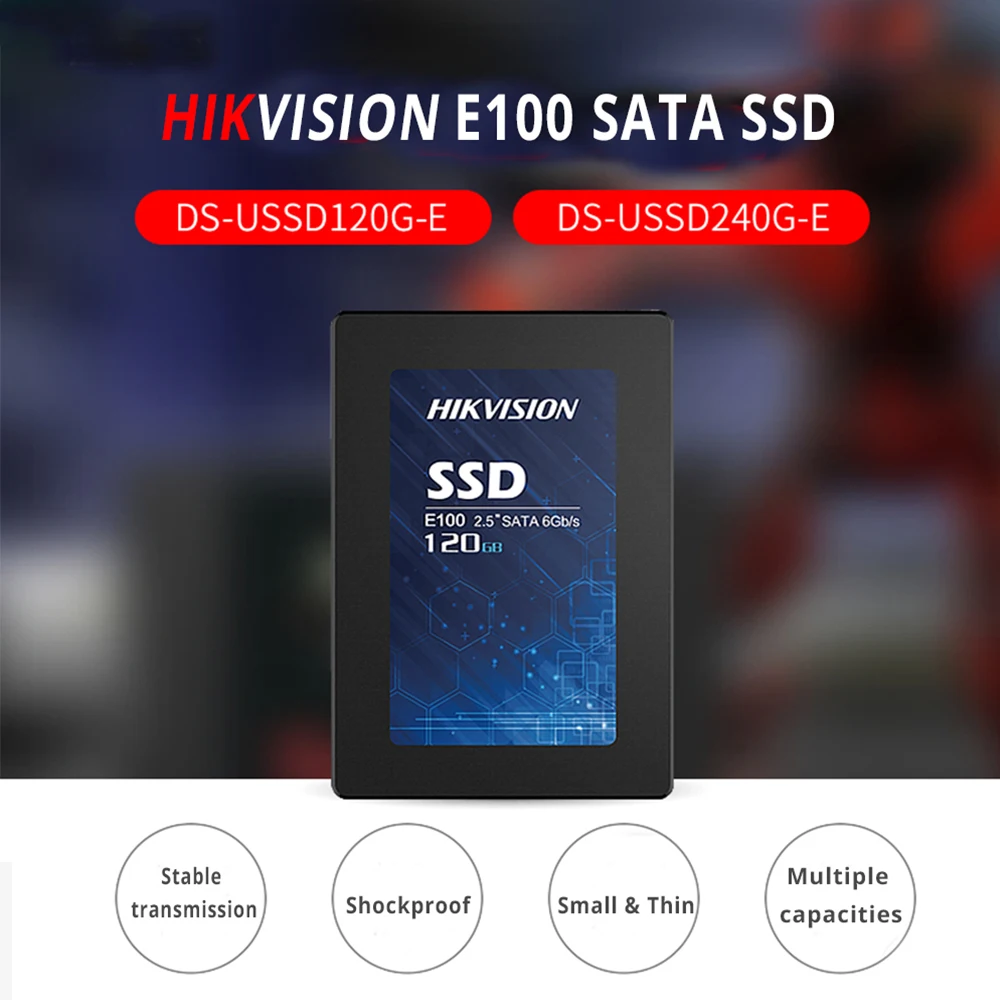 E100 SSD SATA 120gb 128GB TLC 3D NAND unidades de estado sólido interno ...