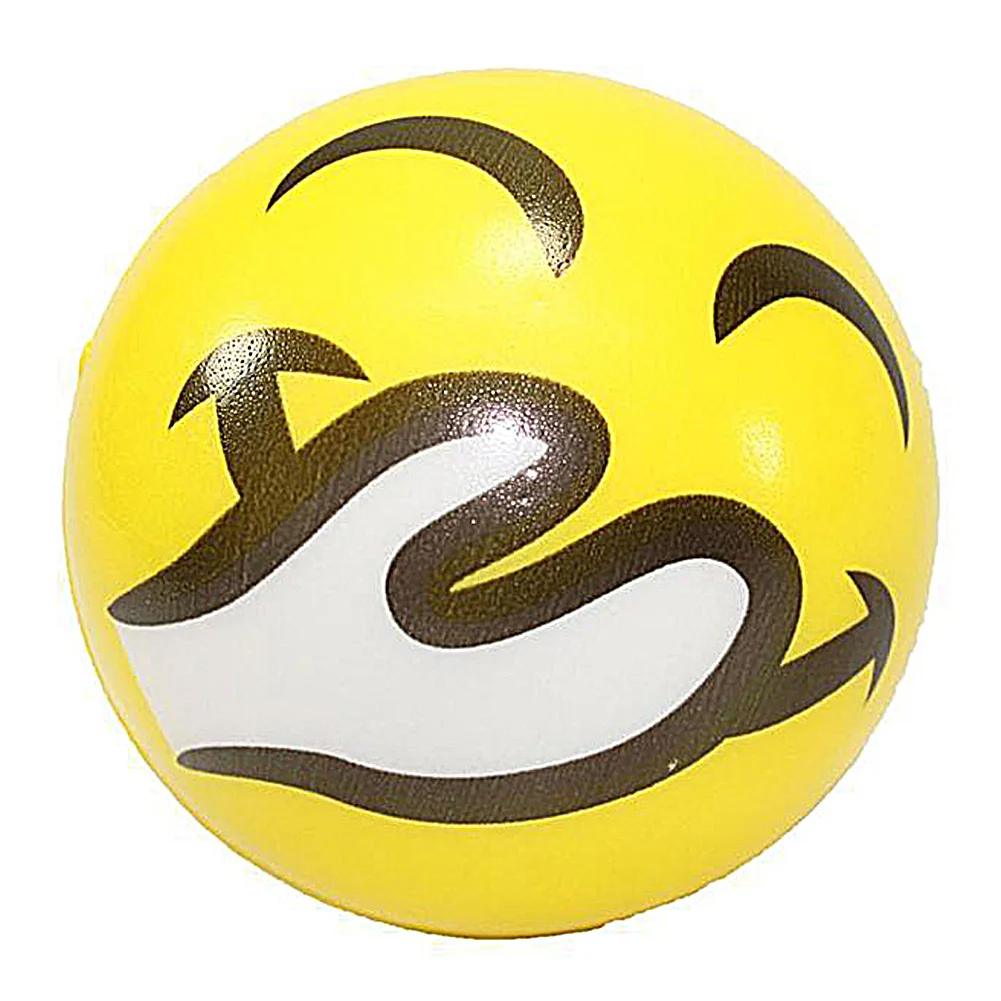 מוצר - 12Pcs/lot Funny Emoji Faces Squeeze Ball Anti Stress Hand Wrist ...