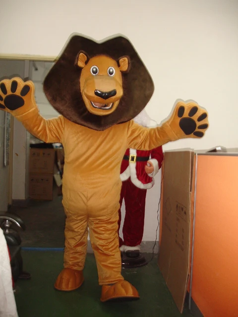 Cartoon Madagascar Penguin, Zebra, River Horse, Hippopotamus And Lion ...