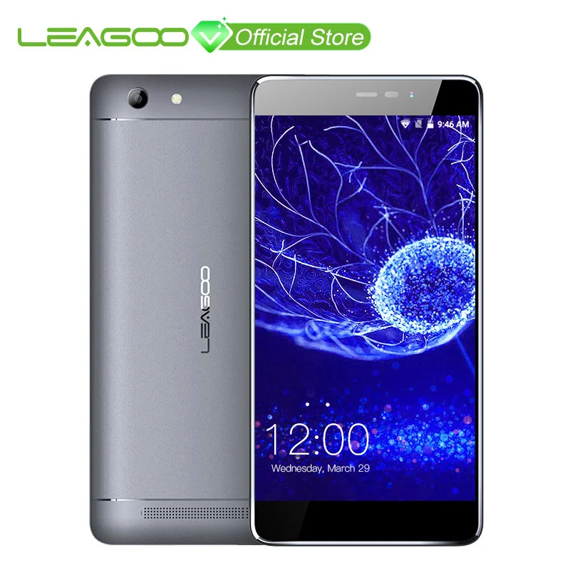 LEAGOO Shark 5000 Mobile Phone 5.5 inch HD IPS MT6580A Quad Core ...