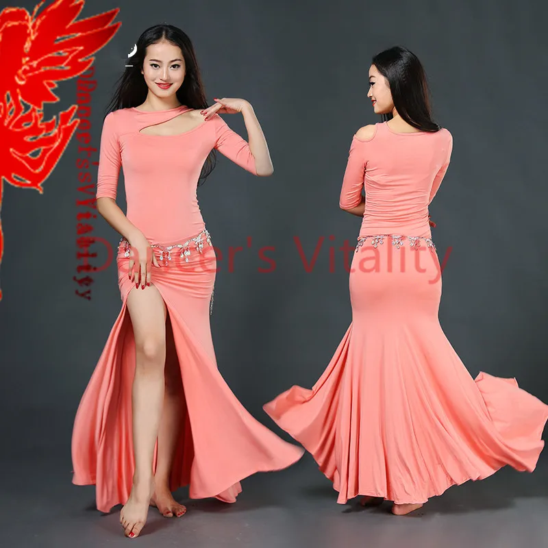Sexy cut out Belly dance clothing dress women belly dance modal ...