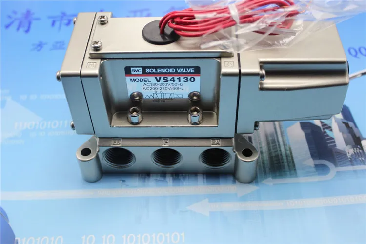 SMC solenoid valve VS 4130 24v VS4130 220v VS 4110 220v VS 4110 24v|vs ...