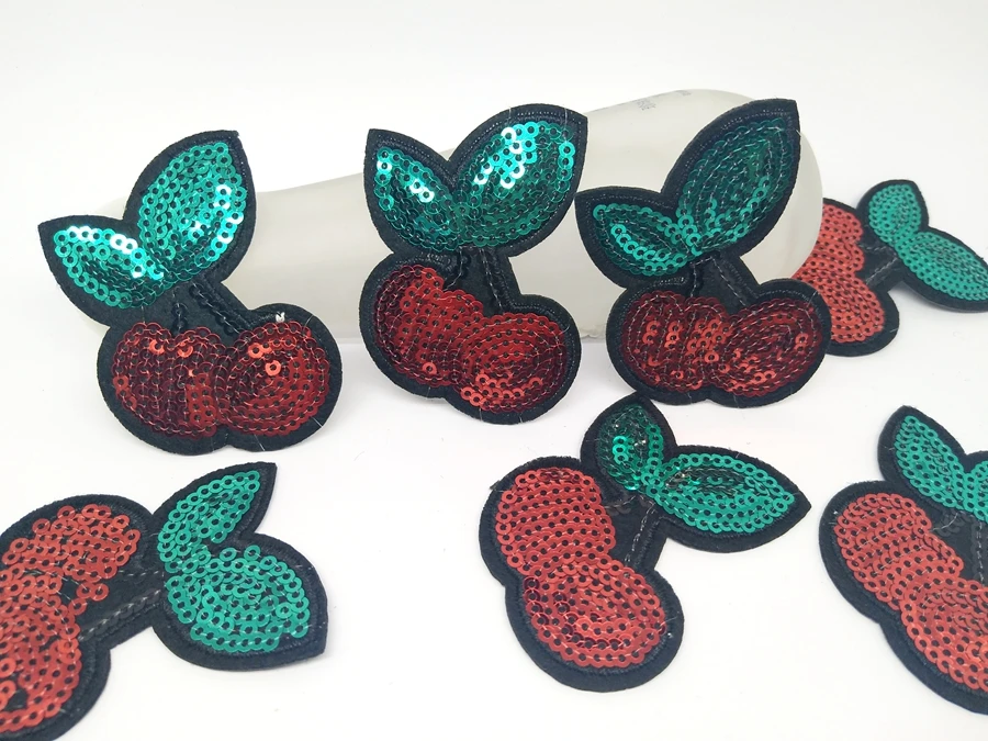 10pcs Embroidered Sequin Patches Iron On Or Sew On Patches For Clothing