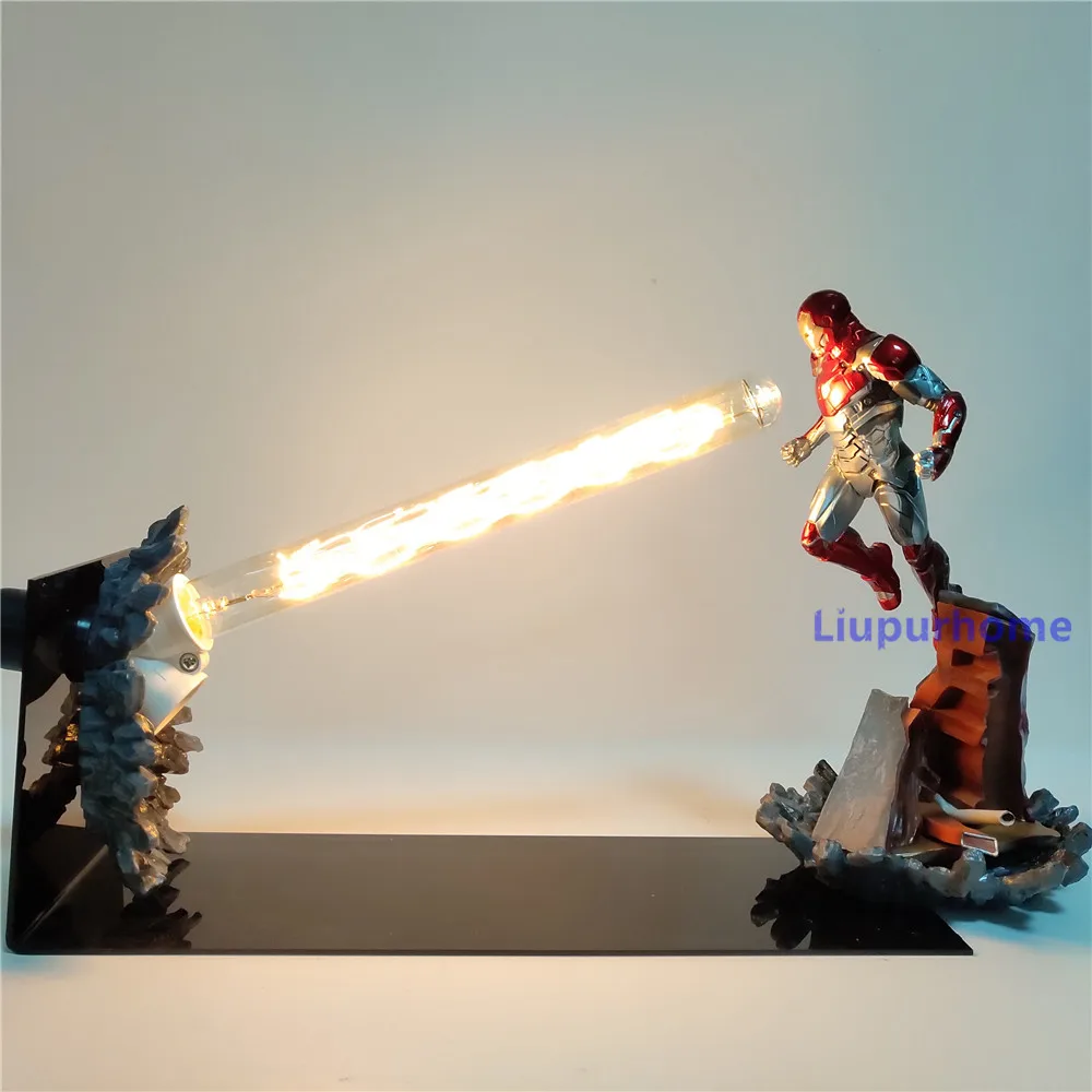 The Avengers Iron Man MK47 Laser Cannon LED Night Light Avengers ...