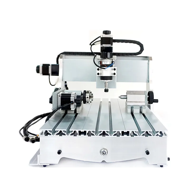 300W DC spindle 3axis wood router 3040 4axis mini cnc machine with ...