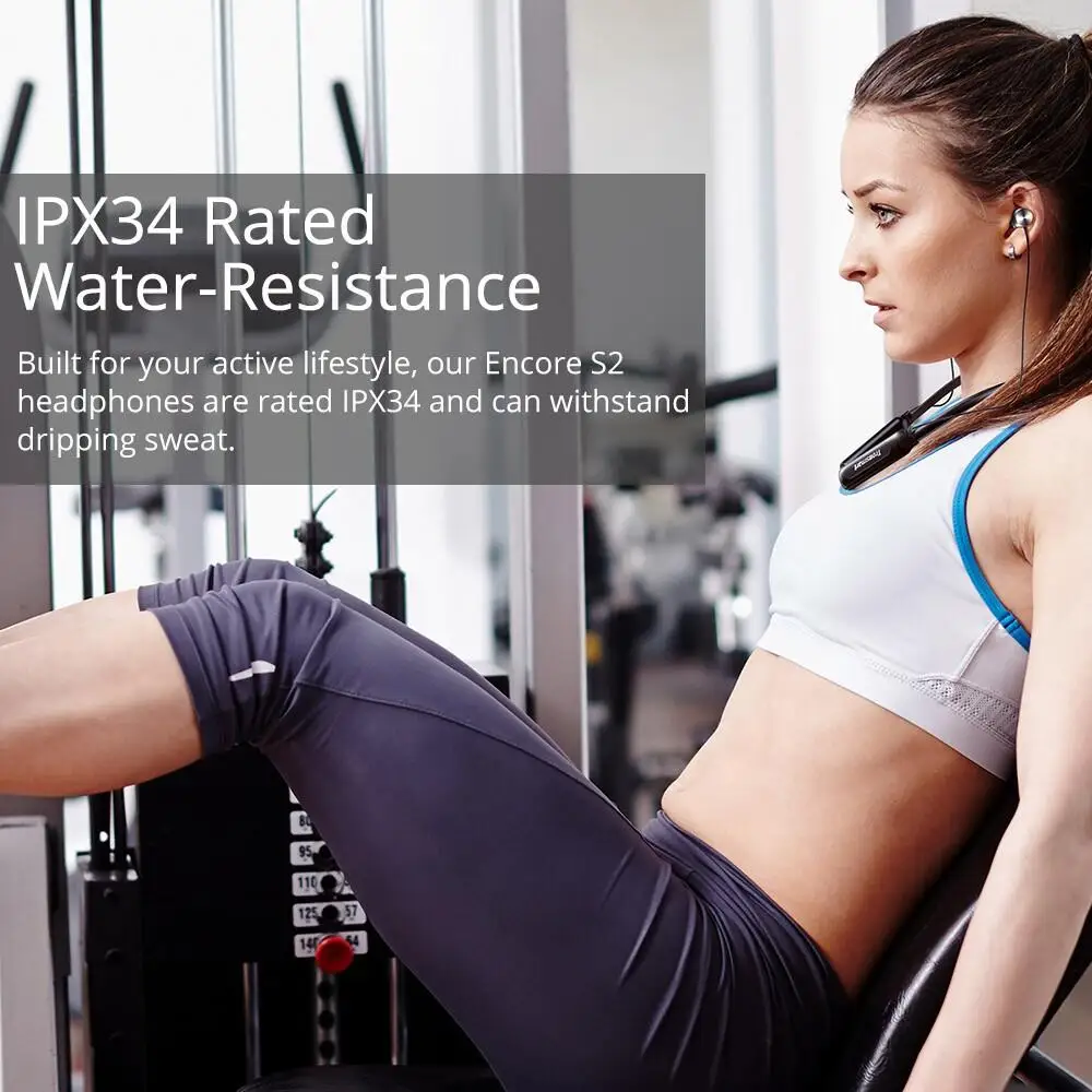 Tronsmart Encore S2 Bluetooth беспроводная гарнитура для наушников Наушники DSP IPX34 ...