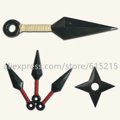 Naruto Weapons Hatake Kakashi Deidara Kunai Shuriken Weapon Sword Knife ...