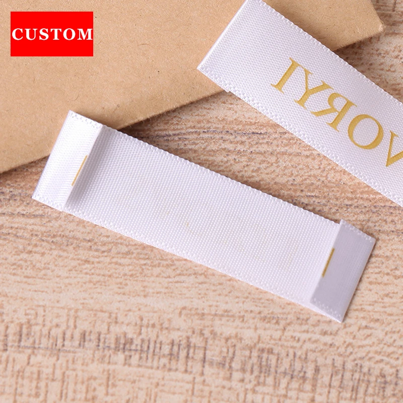 Factory Customized Garment Washing Labels Cotton Printed Personalized ...
